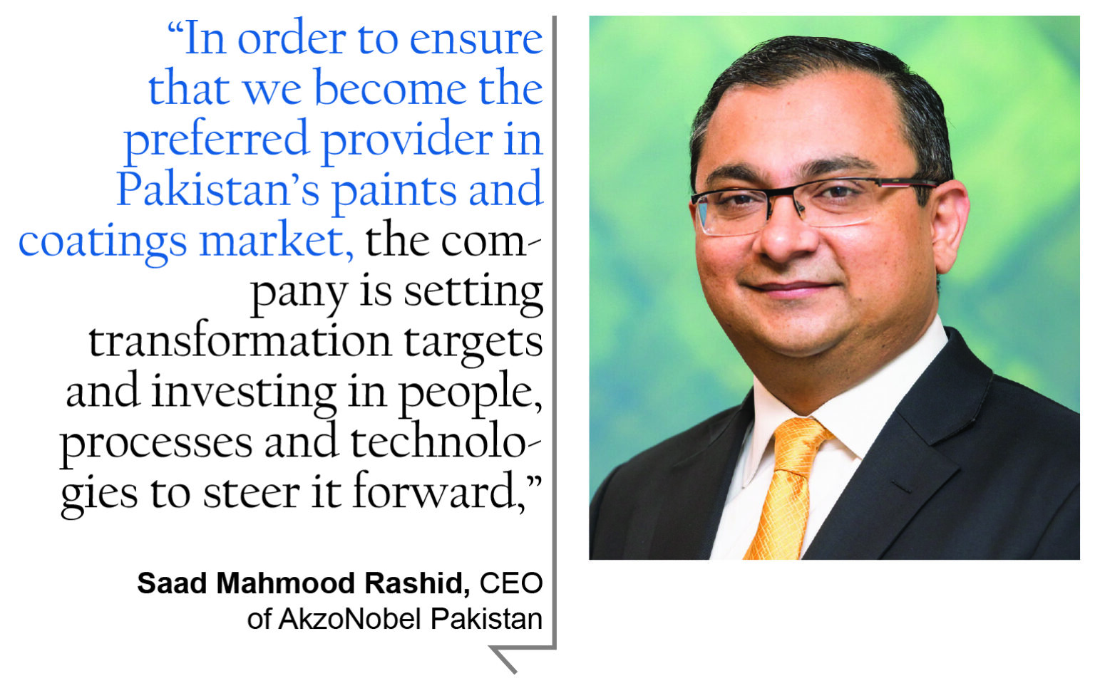Turnaround at AkzoNobel Pakistan in the making? - Profit by Pakistan Today