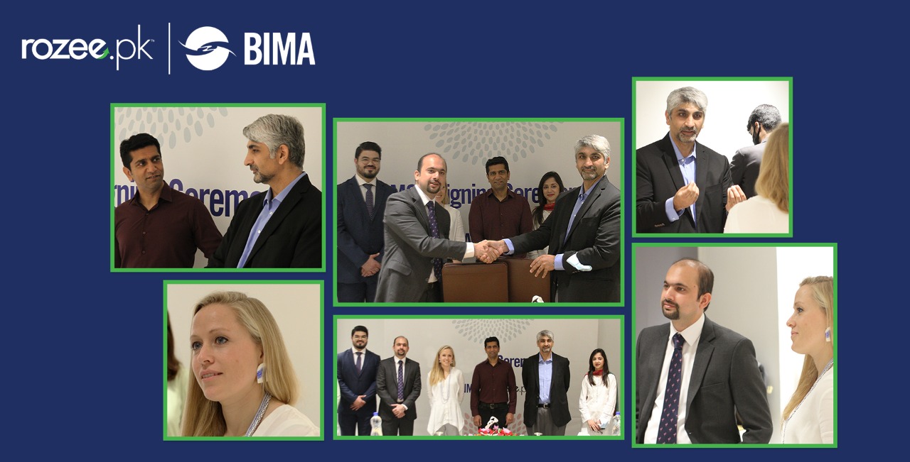 ROZEE.PK and Milvik Mobile Pakistan (BIMA) signed a partnership to ...