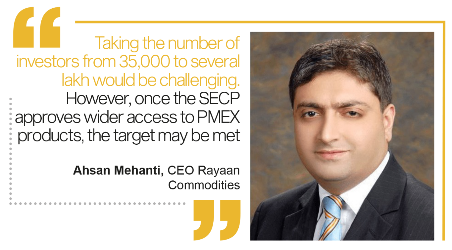 The PMEX has grand plans, including digital gold trading. Can it be a ...