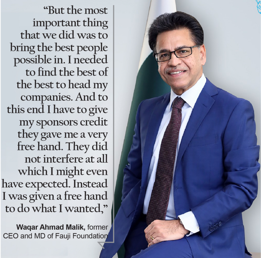 Waqar Malik is on his way out and a general on his way in. Is this the ...