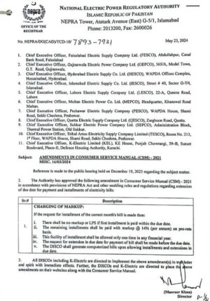 Nepra 'discontinues' electricity bill relief program - Profit by ...