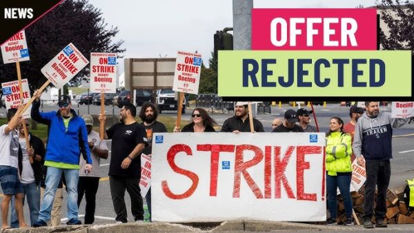 Over 3,000 Boeing fighter jet workers go on strike after rejecting ...