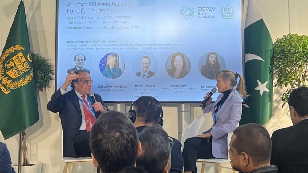 FinMin advocates for innovative climate solutions at COP29 to support ...