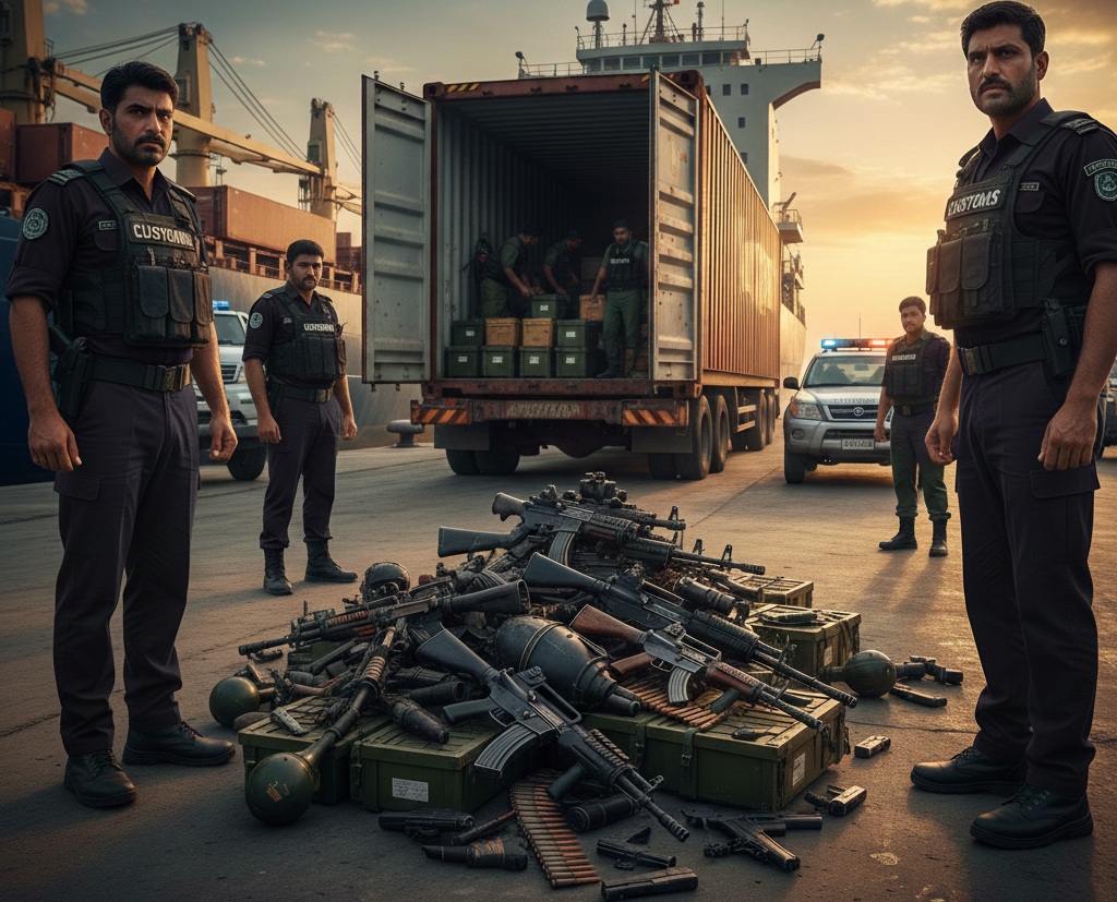 Pakistan Customs seizes over 21,000 rounds of ammunition in anti ...